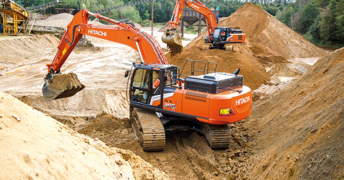 Hitachi lancia gli escavatori Serie 7