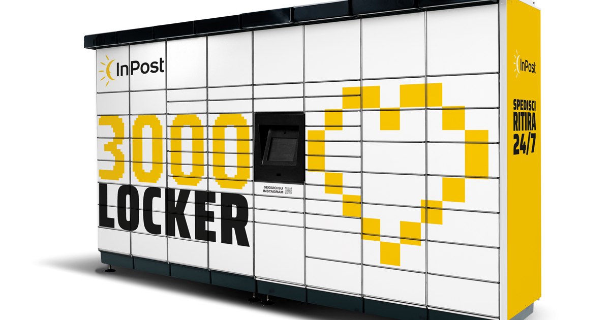 InPost Group cresce in Italia con 8000 punti attivi