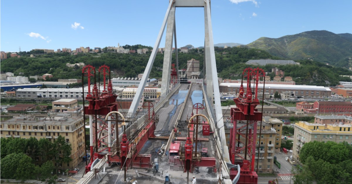 The engineering contribution in the demolition work of the Morandi Bridge
