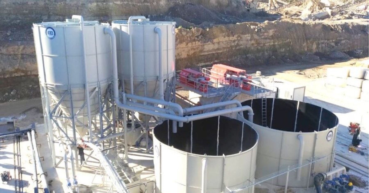 An innovative Made in Italy plant of 20.000 l/min installed in Algeria