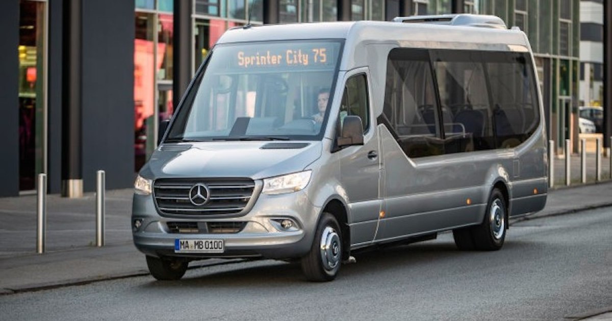 Il premio 'Minibus of the Year 2019' al Mercedes-Benz Sprinter City 75