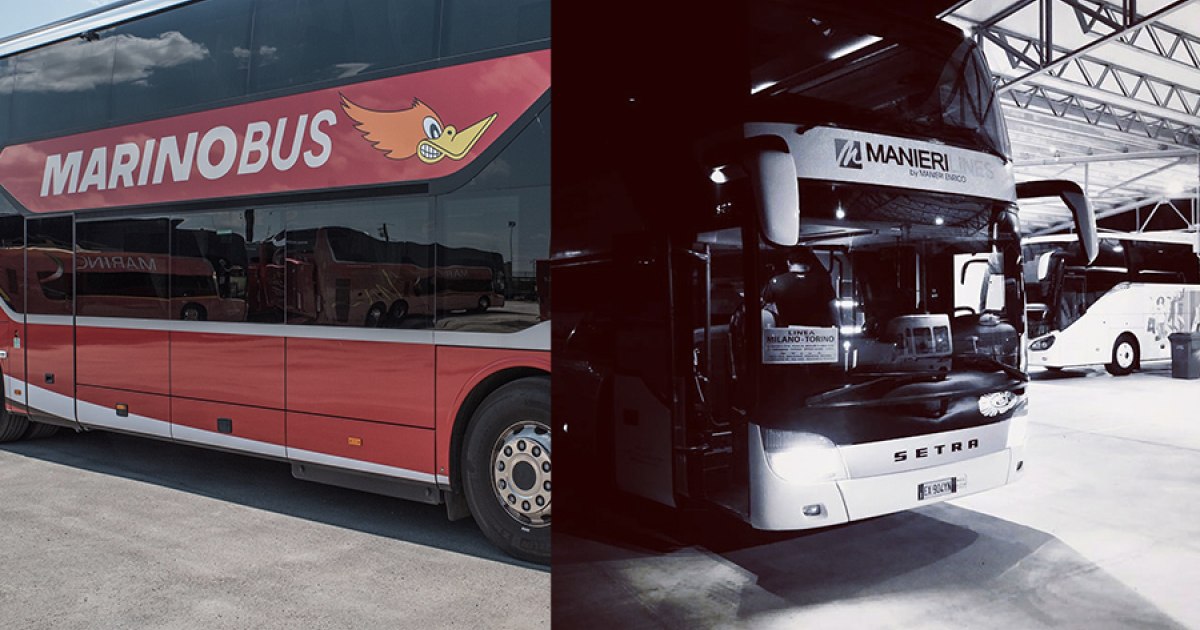 Trasporto passeggeri: collaborazione tra MarinoBus e Manieri Lines