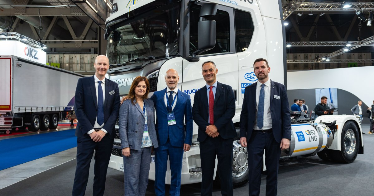 CST Logistica Trasporti ordina 70 trattori LNG Scania