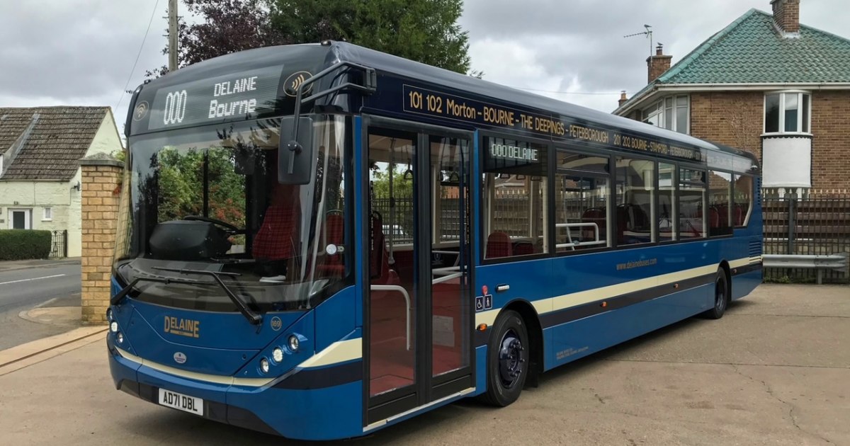 Adl consegna un Enviro 200 a Delaine Buses