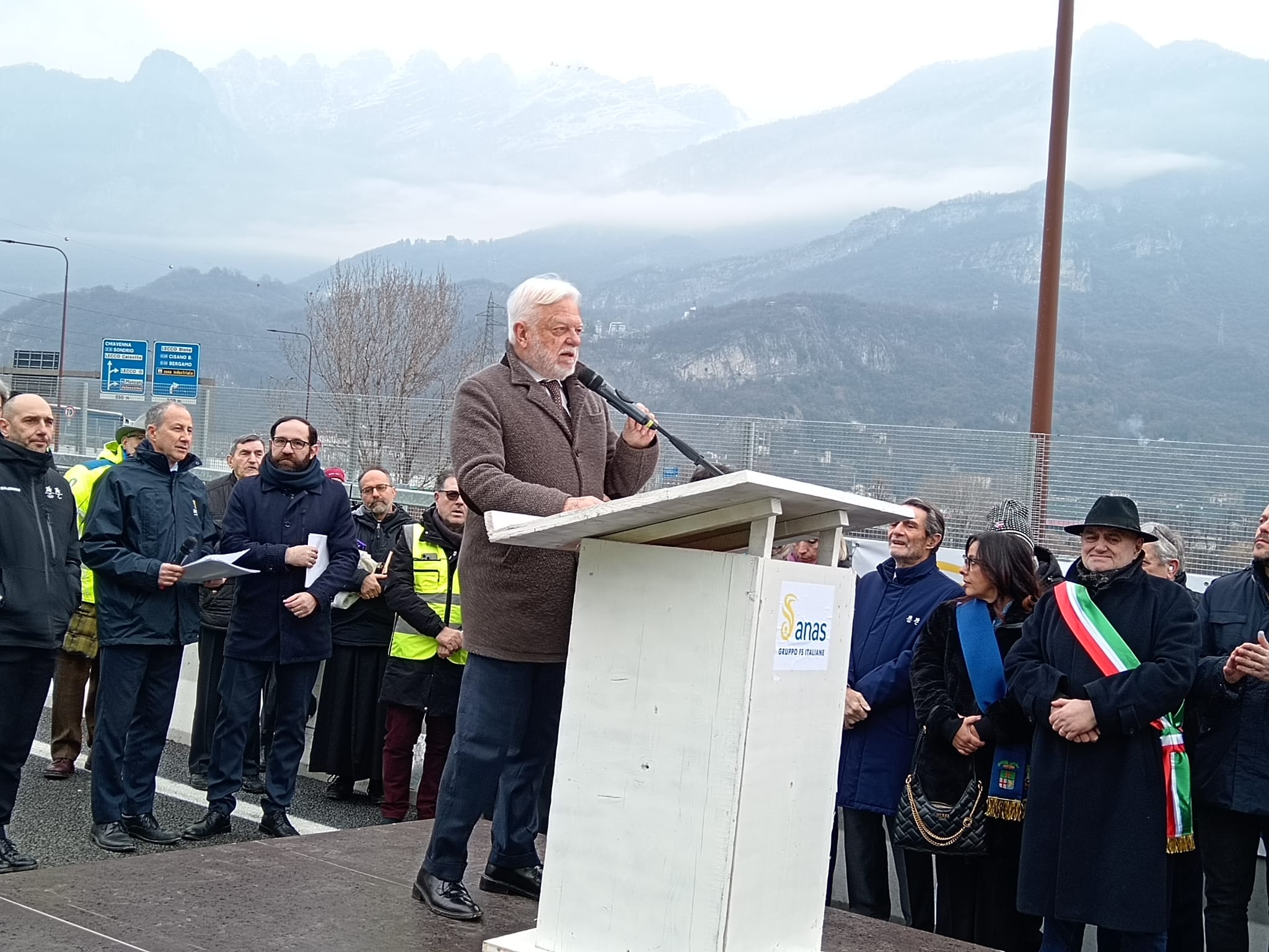 Anas, aperto il nuovo ponte Manzoni lungo la SS 36
